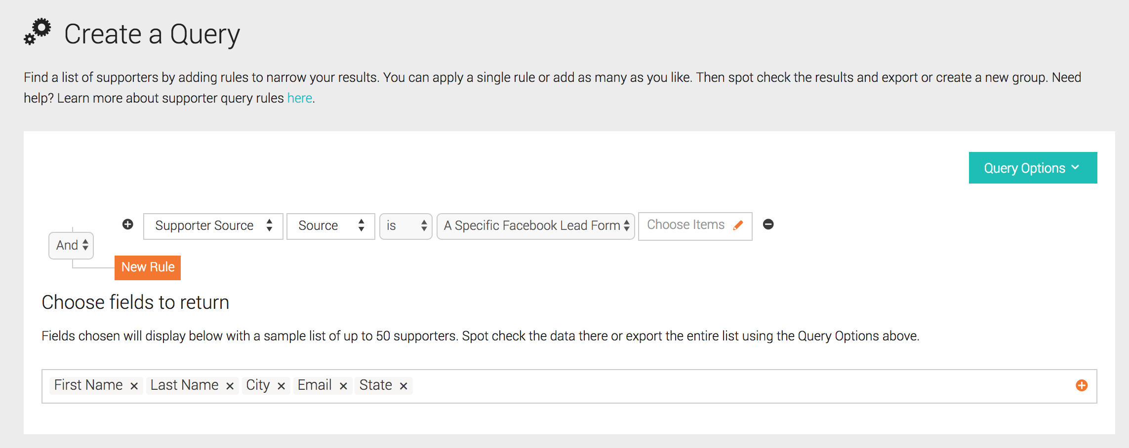Lead Ads - Capture Supporter Information – Salsa Knowledgebase