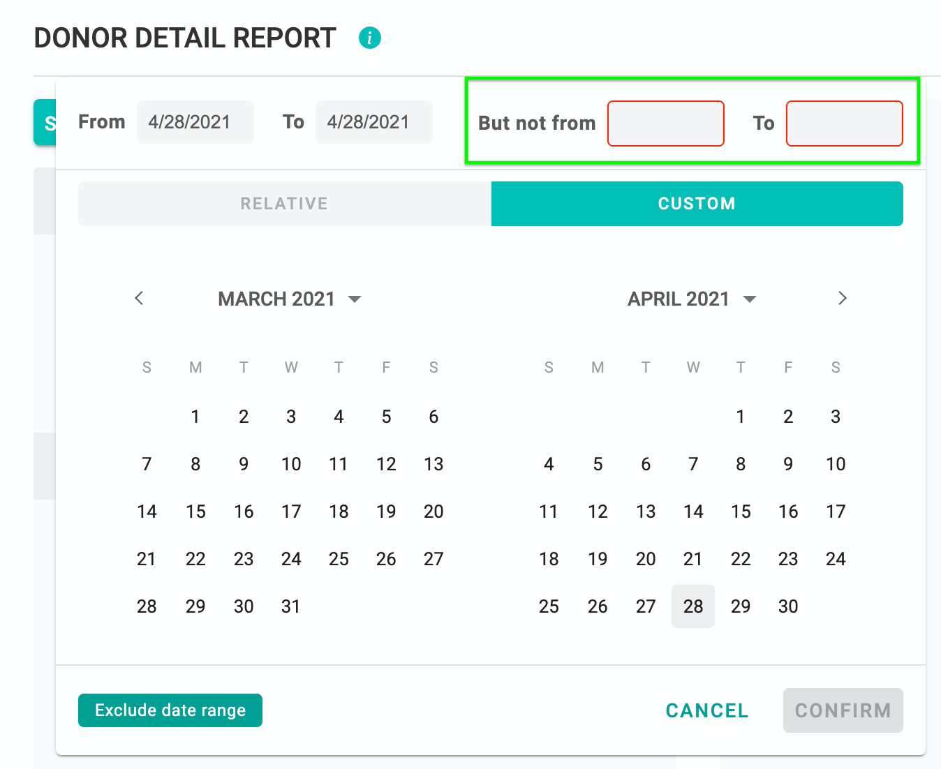 Donor Detail Report – Salsa Knowledgebase
