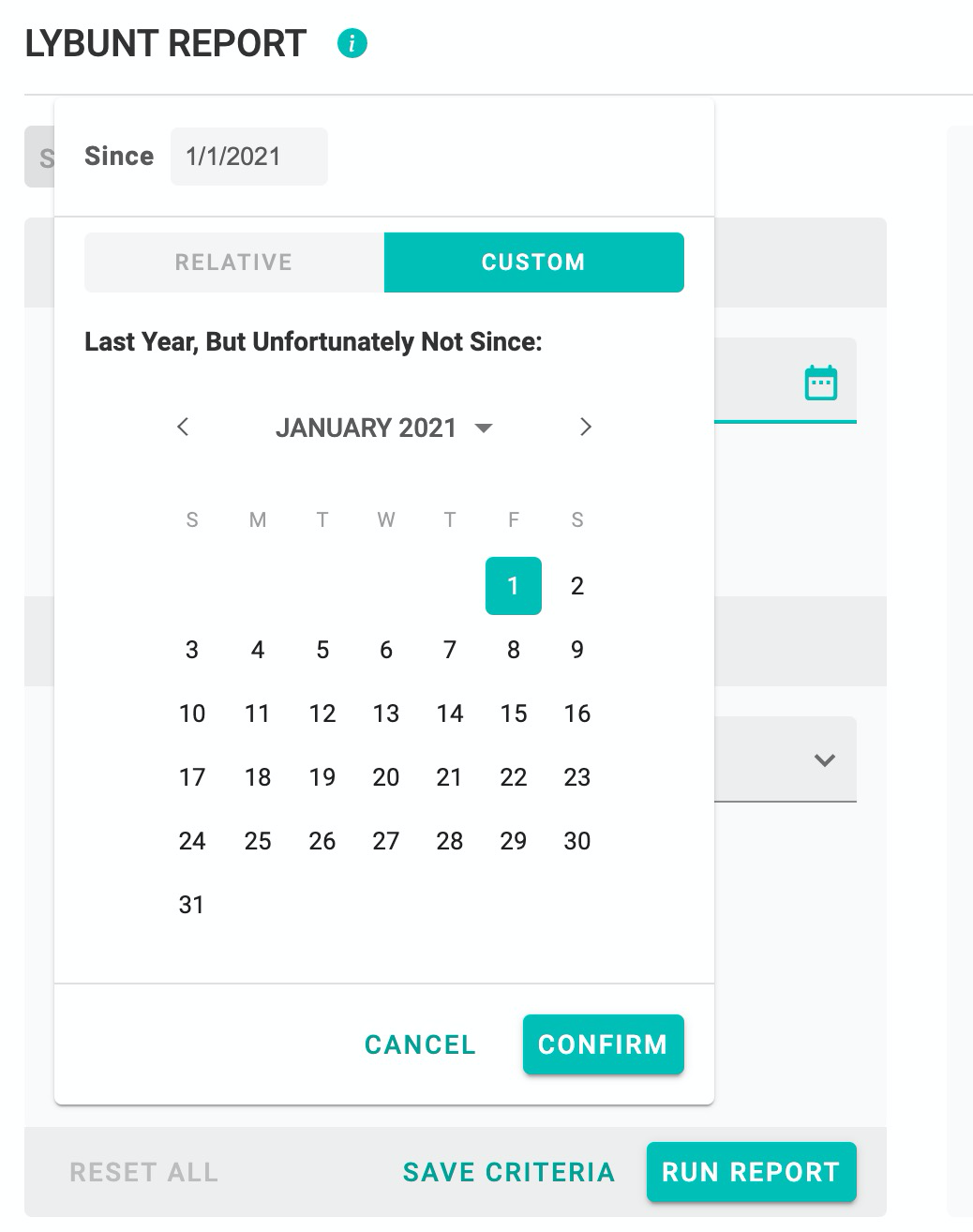 LYBUNT Report – Salsa Knowledgebase