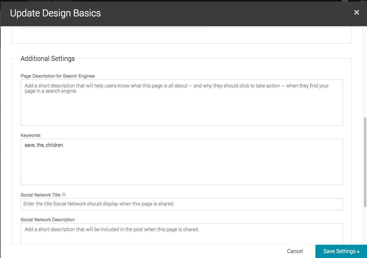 Visual Editor for Activities and Messages – Salsa Help Center