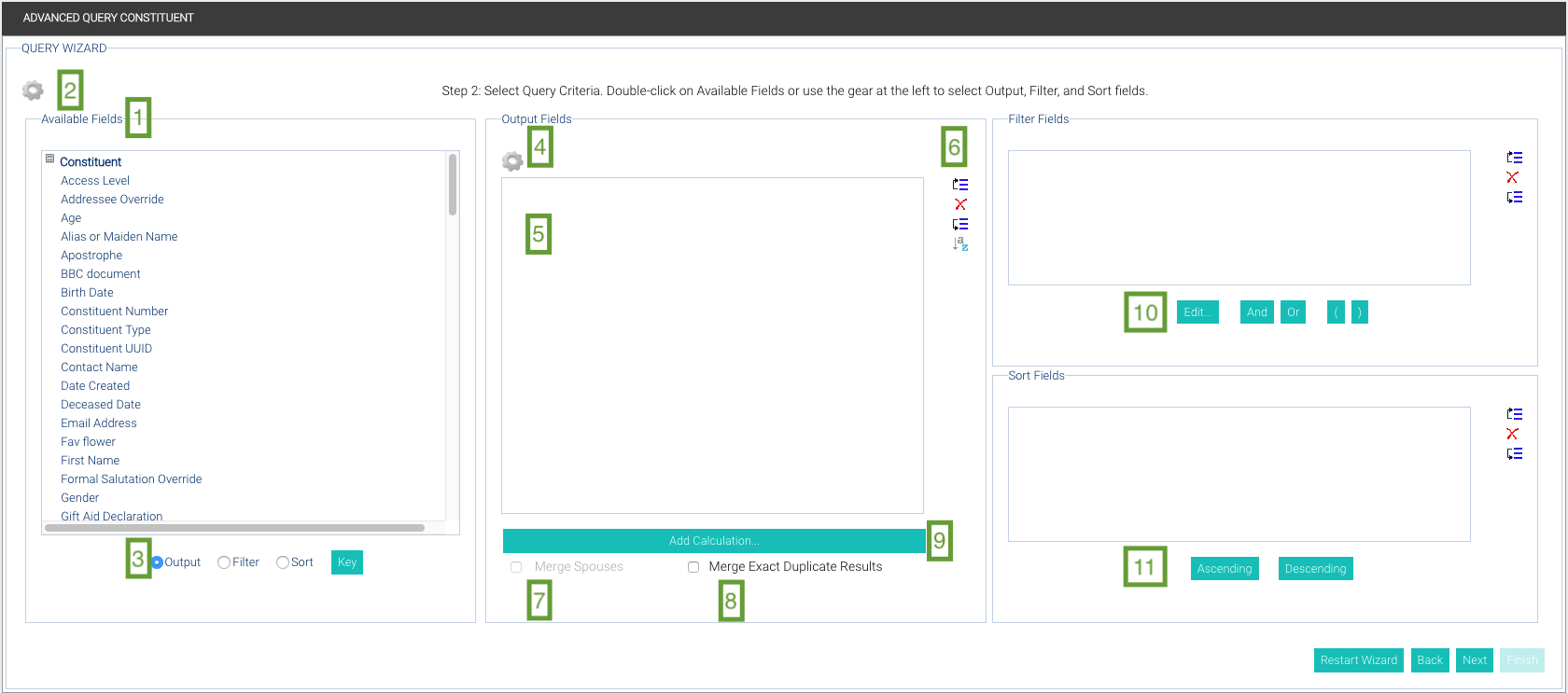 Advanced Query Wizard (AQW) Overview – Salsa Knowledgebase